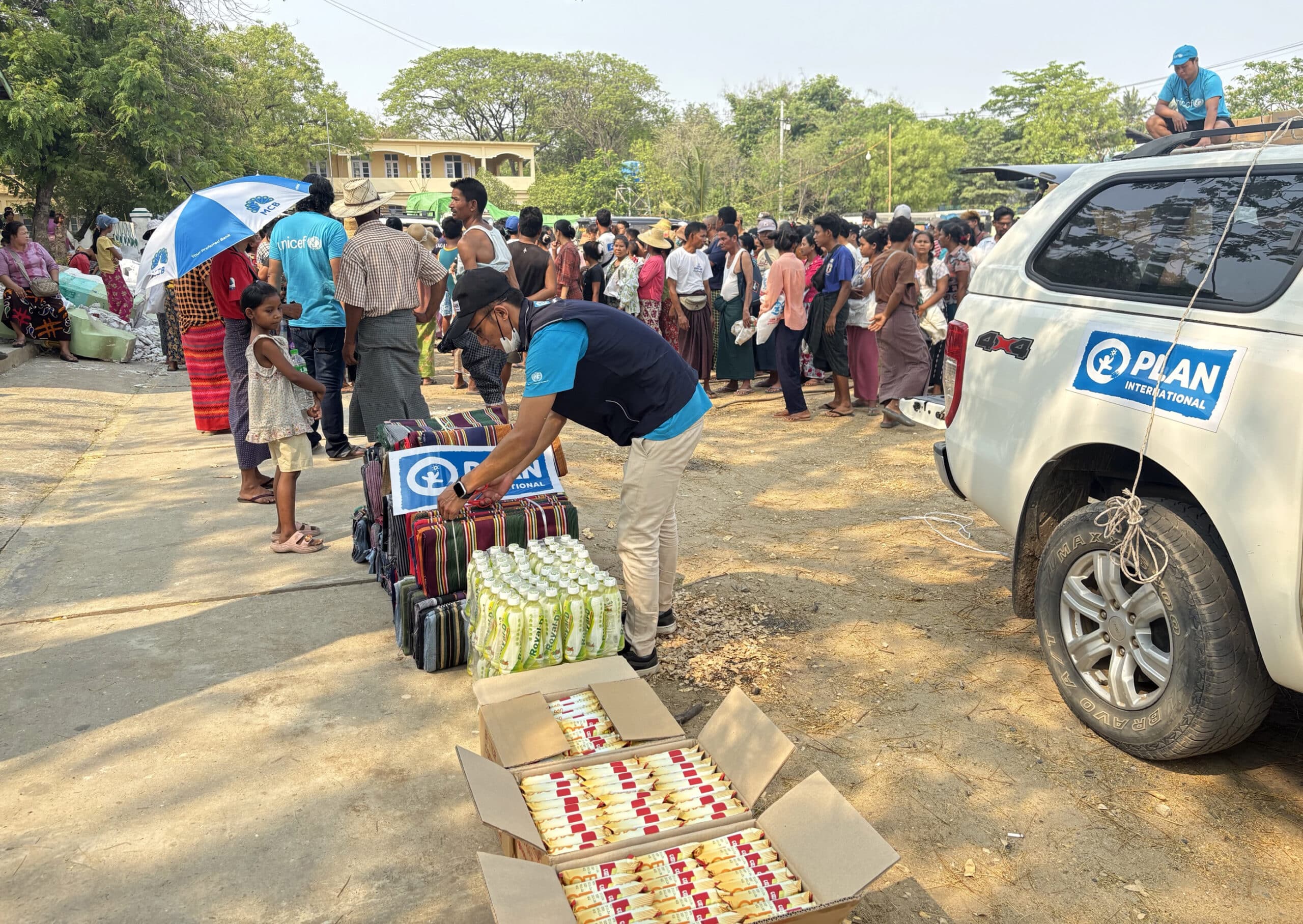 On the ground in Myanmar: Urgent relief after disaster - Plan ...
